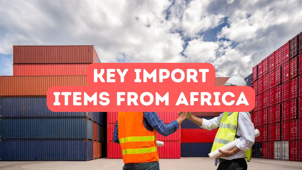 Key Import Items From Africa Istanbul Africa Trade Company