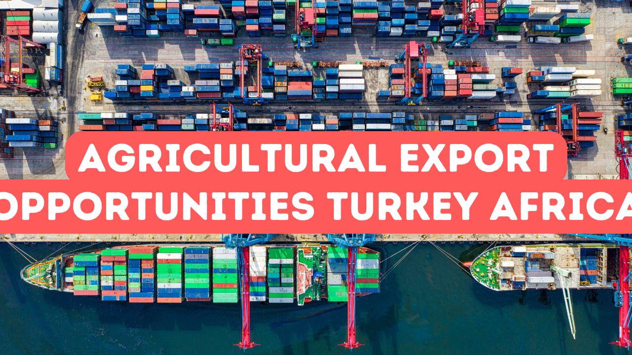 Agricultural Export Opportunities to Turkey - Istanbul Africa Trade Company